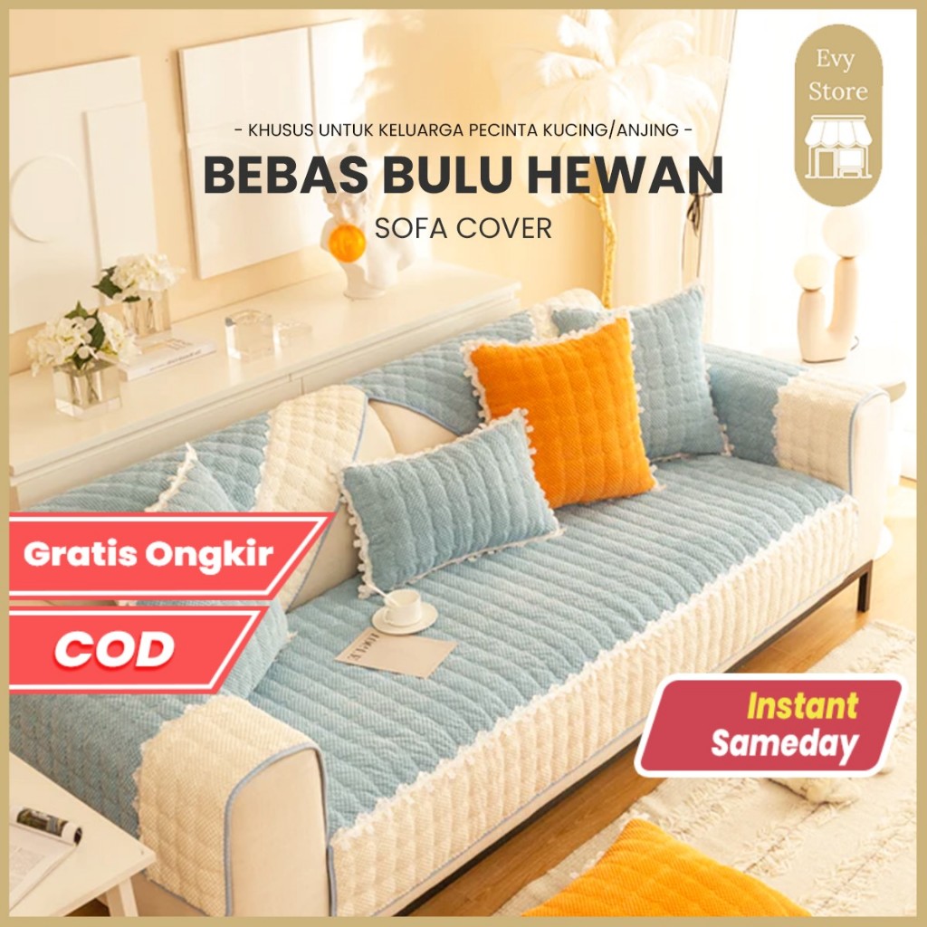 Jual Evy Store Cover Alas Selimut Sofa Minimalis Lembut Tebal 1-4 ...