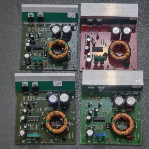 Jual LCR Toroid Converter Kit Inverter DC 12V to 18V 24V 32V 42V ...