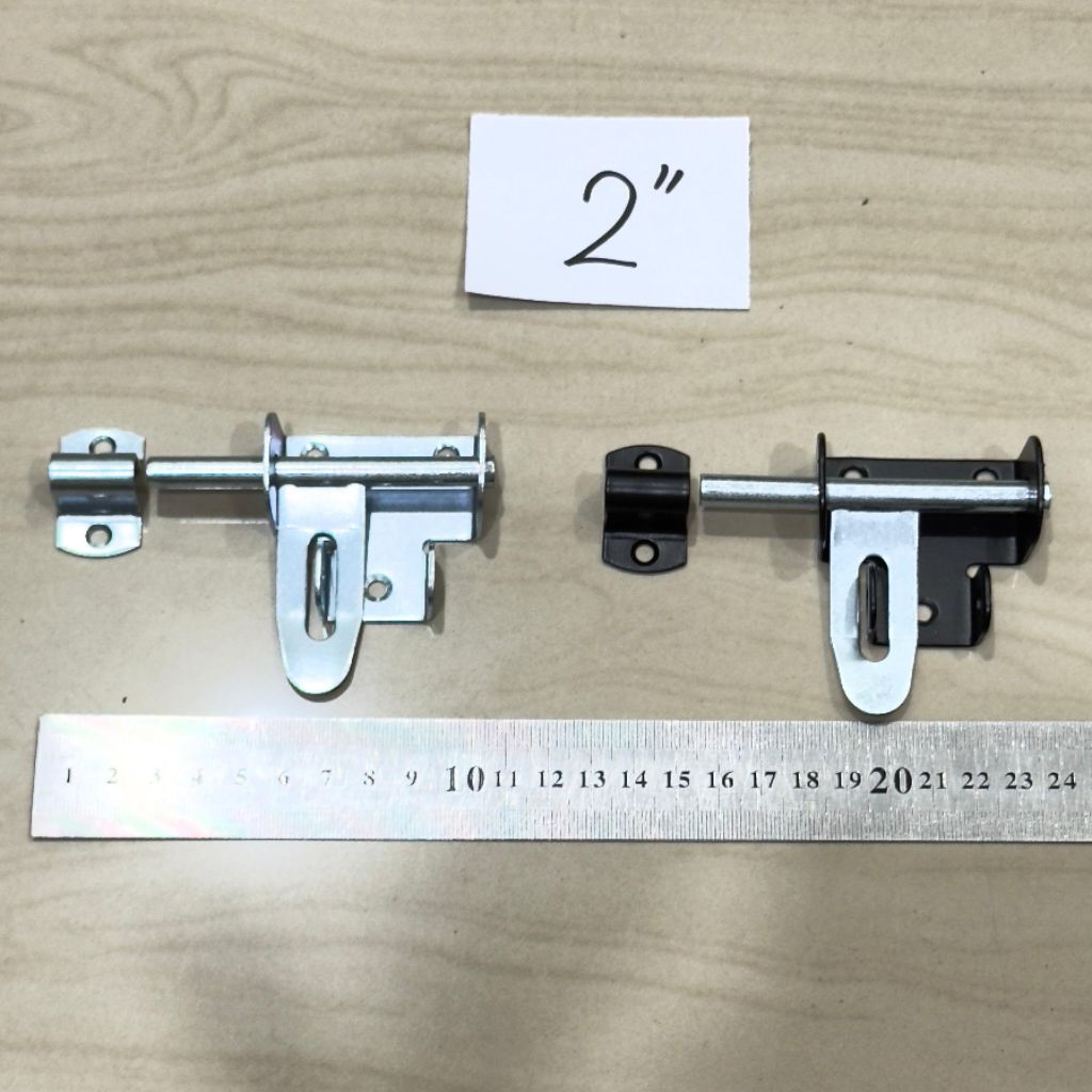 Jual Grendel slot besi pintu lipat Las 2 inchi // overpal gudang ...