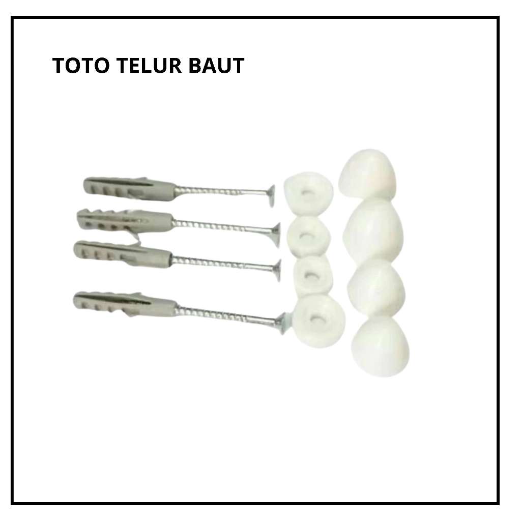 Jual Baut Telor Baut Closet Duduk Toto/ Baut Dudukan Kloset Toto Model ...