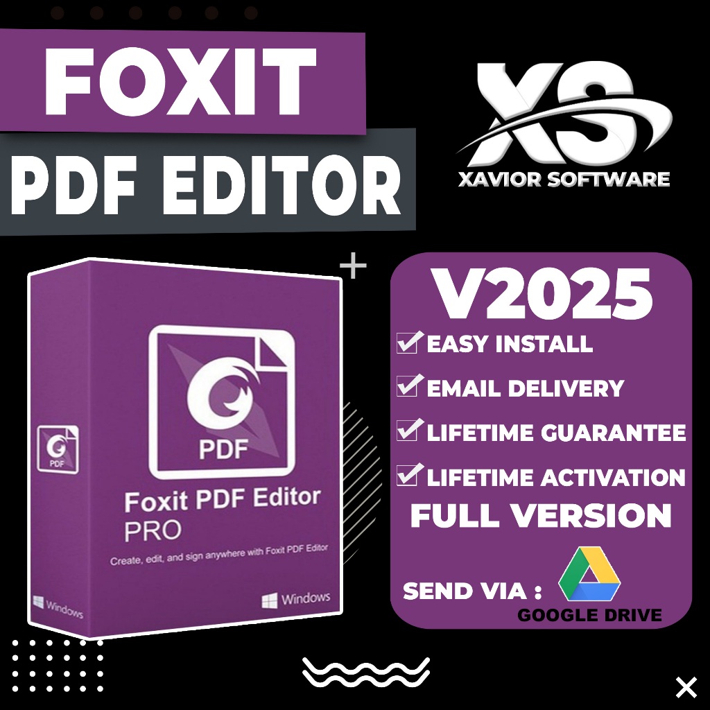 Jual Foxit PDF Editor Pro 2025.2.0.33028 Full Version (Versi Terbaru) | Shopee Indonesia