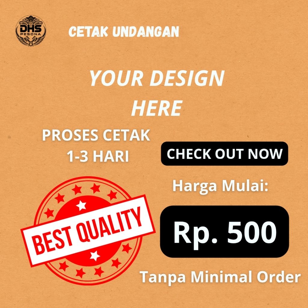 Jual Undangan Hajatan Desain Sendiri Custom | Shopee Indonesia