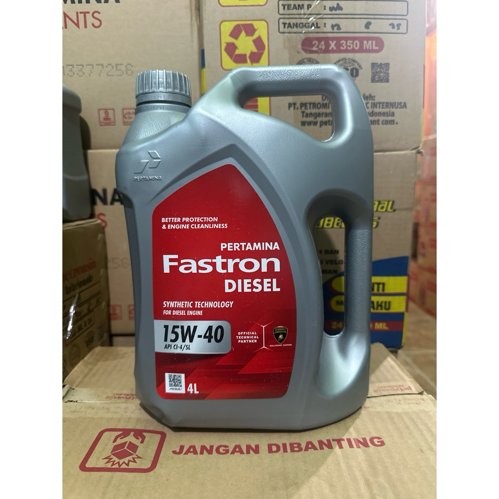 Jual FASTRON DIESEL SAE 15W-40 Galon API CI-4 (KHUSUS INSTAN) | Shopee ...