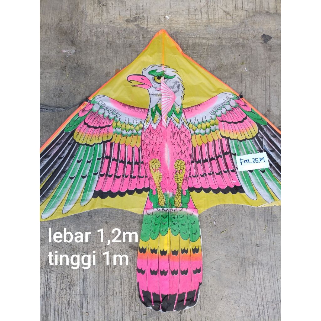 Jual layang garuda elang layangan parasut sendaren | Shopee Indonesia