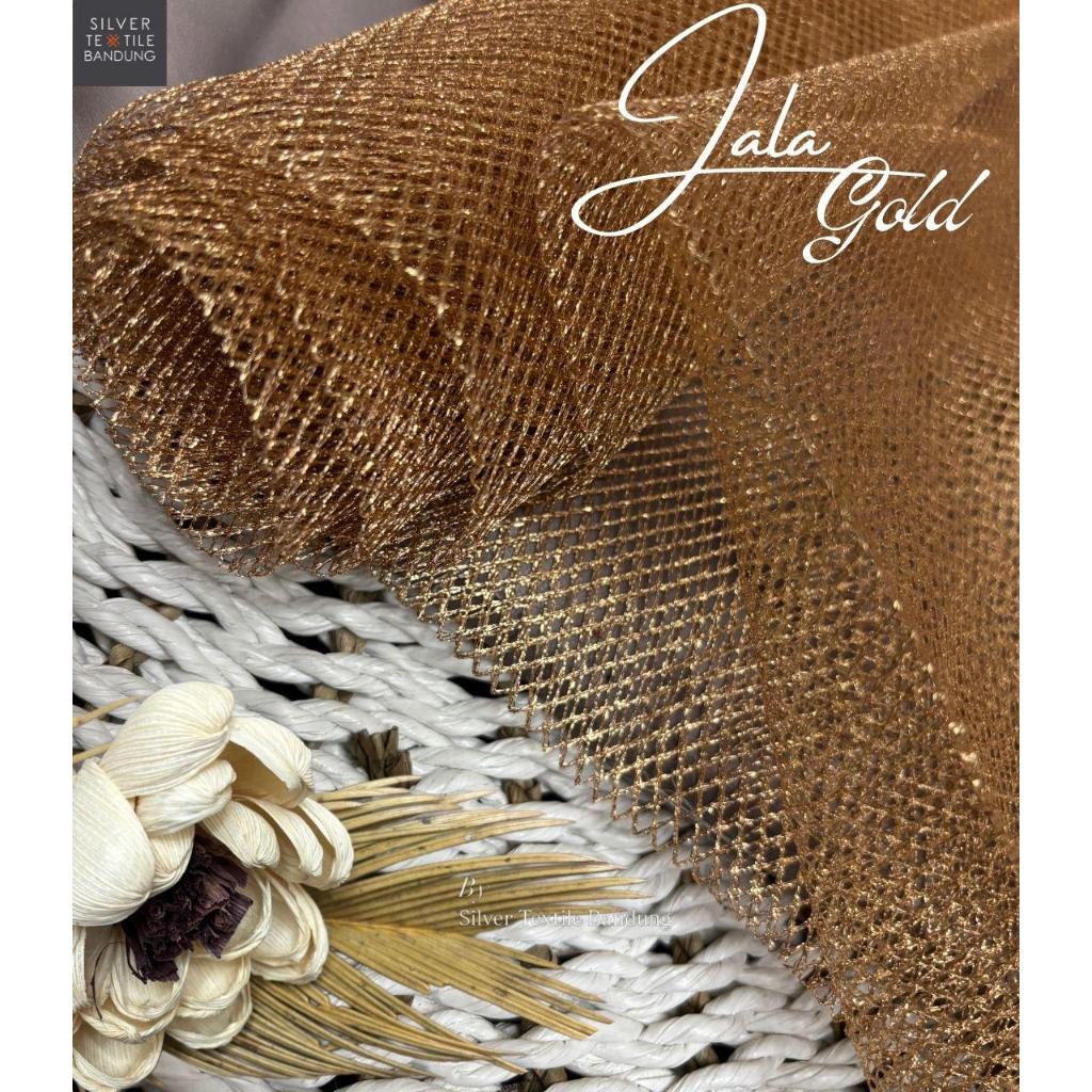 Jual Kain Jala Mesh gold 697 Minimal pembelian 1 Roll | Shopee Indonesia
