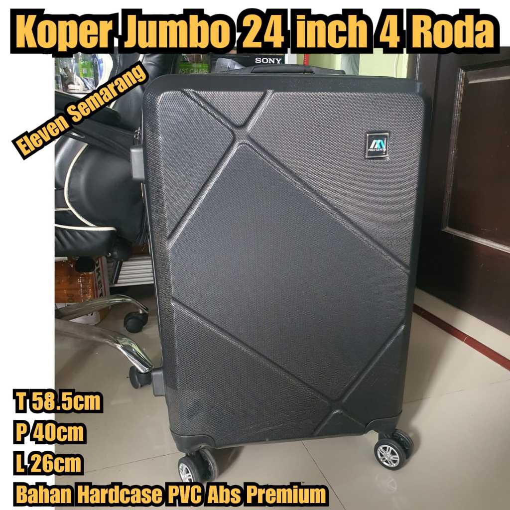 Jual Koper Ukuran besar Koper roda 4 koper baju besar Khusus Instant ...