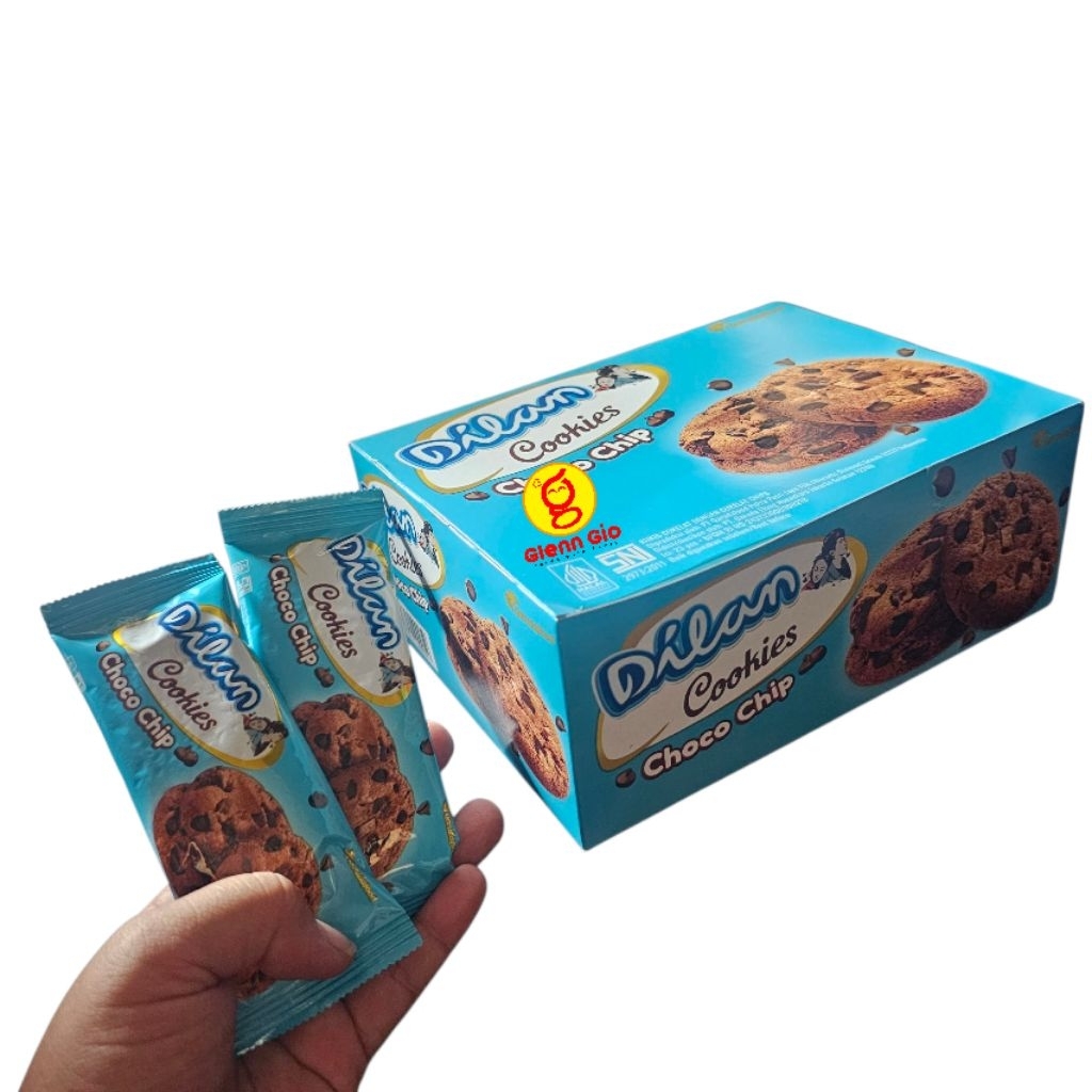 Jual Biskuit Dilan Cookies Choco Chip Box isi 23 pcs | Shopee Indonesia