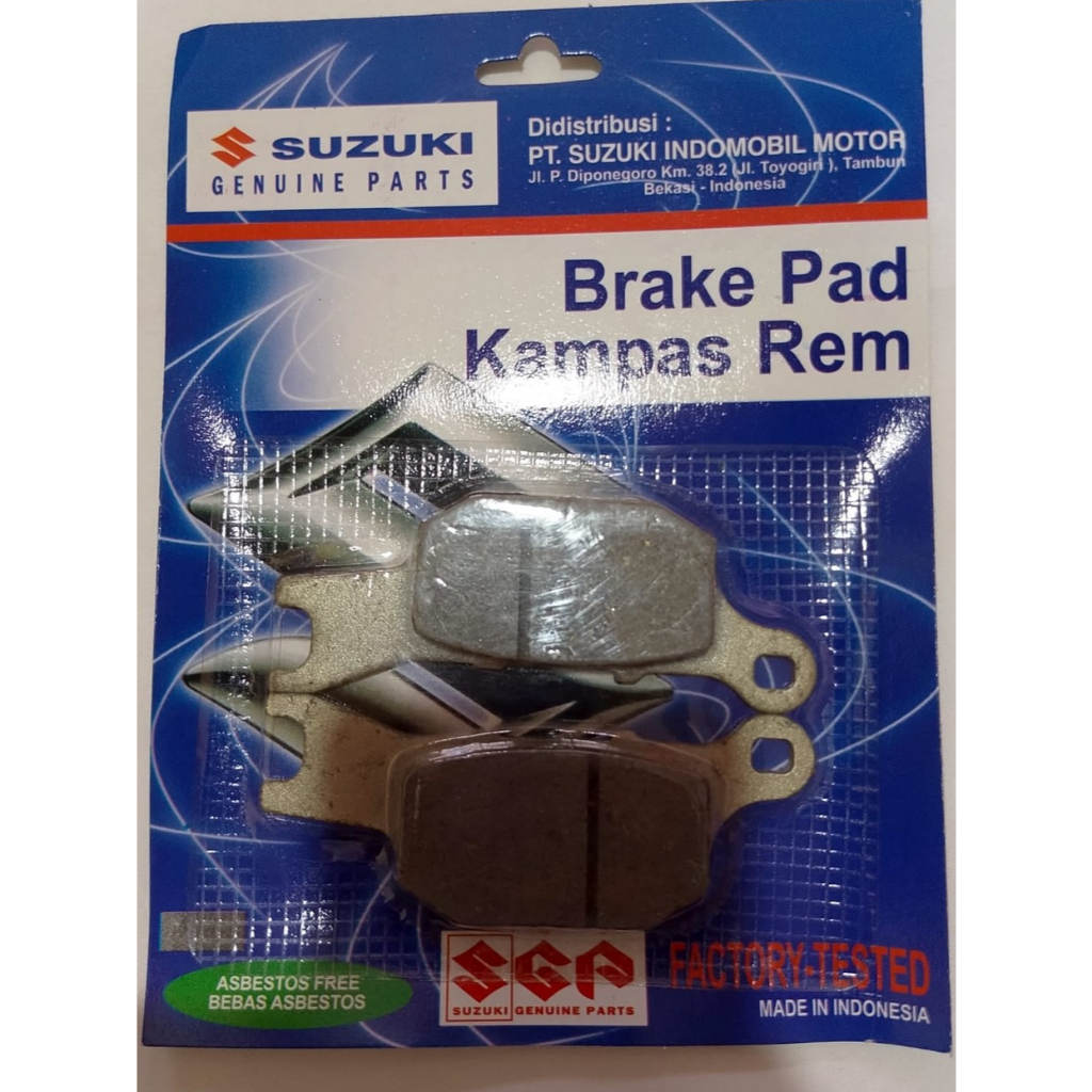 Jual DISPAD REM BELAKANG SATRIA FU NEW / SATRIA FU INJEKSI KWALITAS B+C ...