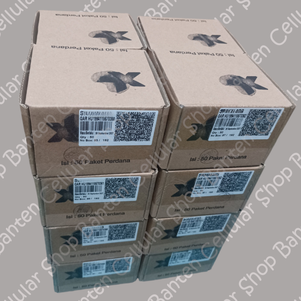Jual [1BOX/50PCS] Kartu Perdana XL Tanpa Paket (SP10K) | Shopee Indonesia