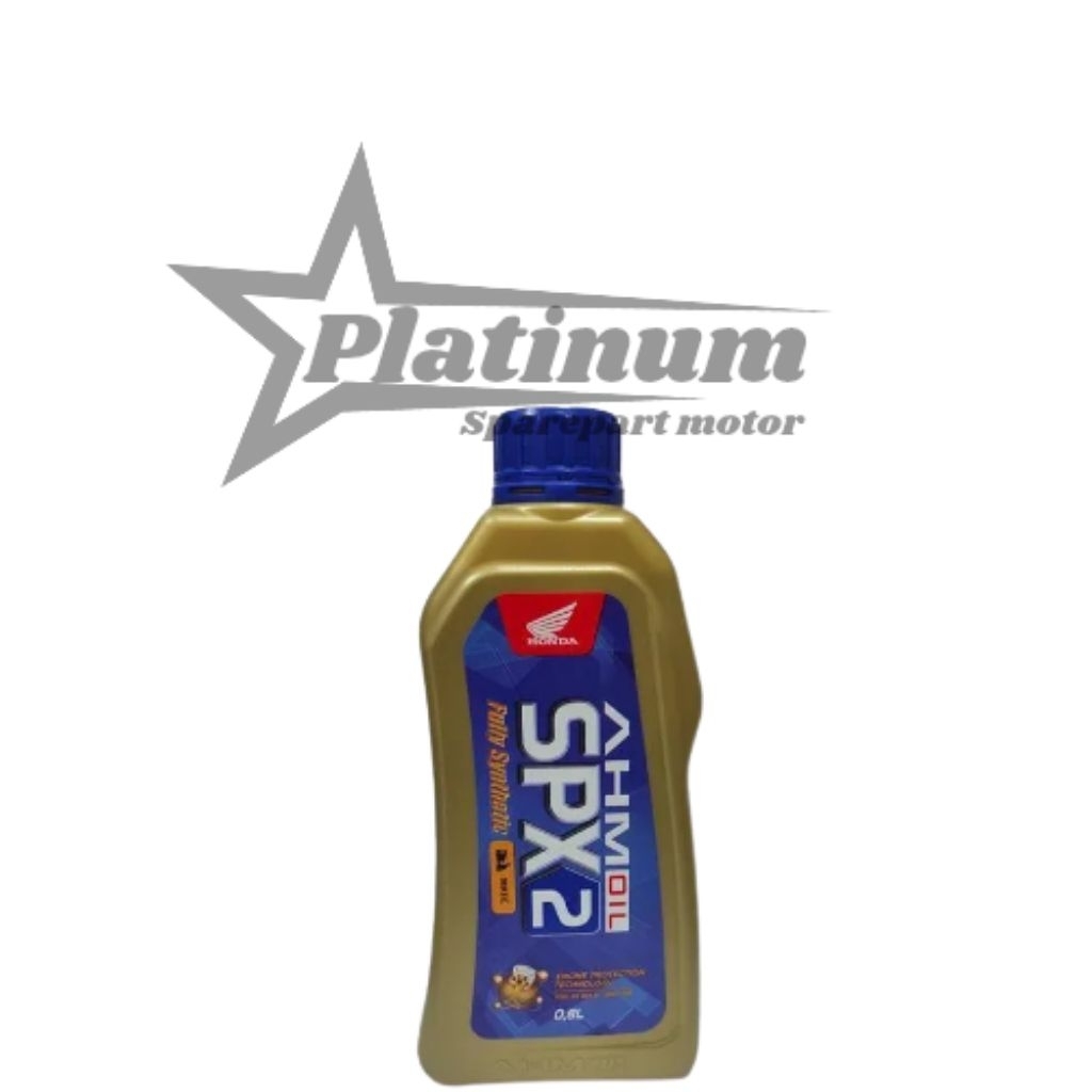 Jual Oli Mesin SPX 2 Motor Matic full synthetic AHM 800ml | Shopee ...