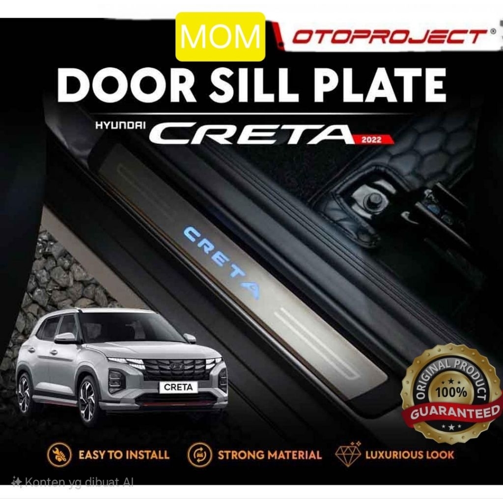 Jual Otoproject Door Sillplate / Sill Plate Pintu Lampu Hyundai Creta ...
