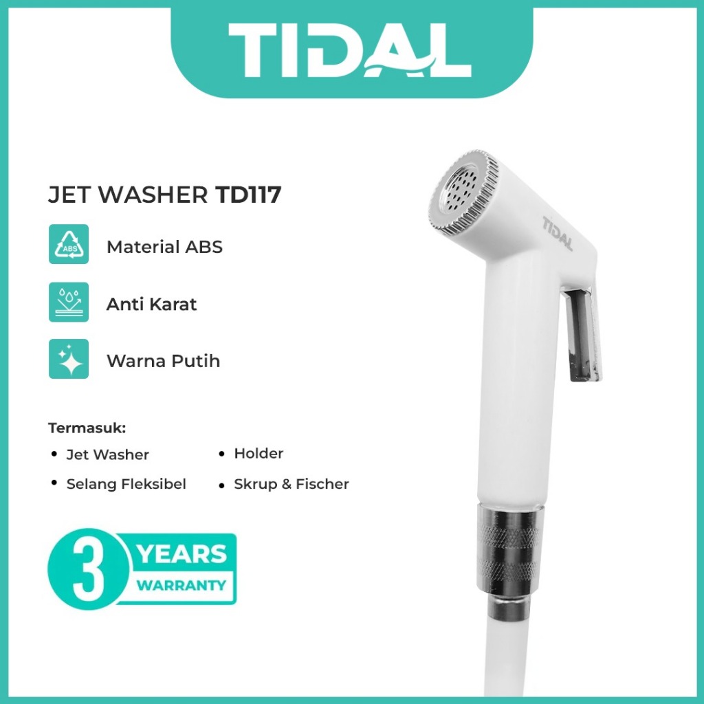 Jual Jet Washer Closet Tidal TD117 - White | Shopee Indonesia