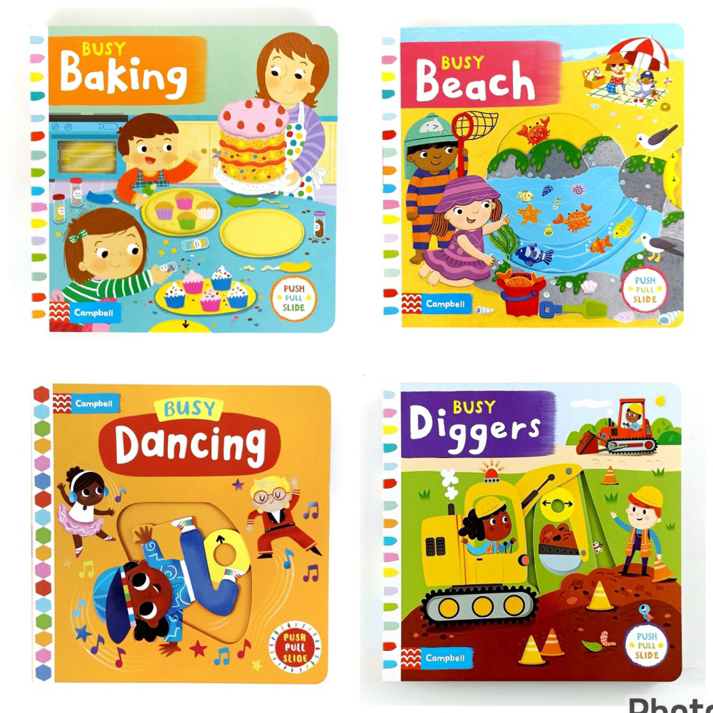 Jual Campbell - Busy Book Series [ORIGINAL] | Shopee Indonesia