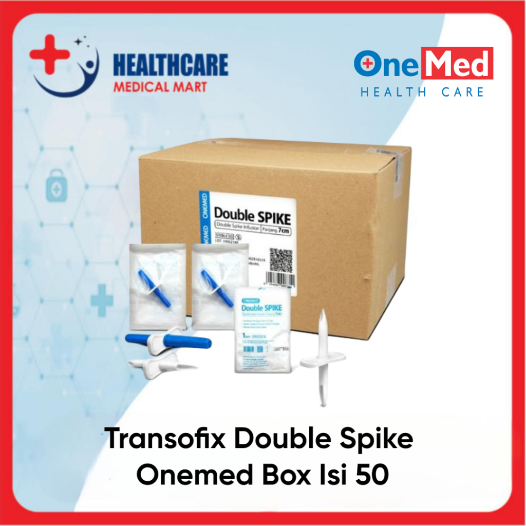 Jual Transofix Double Spike Infusion Onemed Alat Penusuk Botol Cairan ...