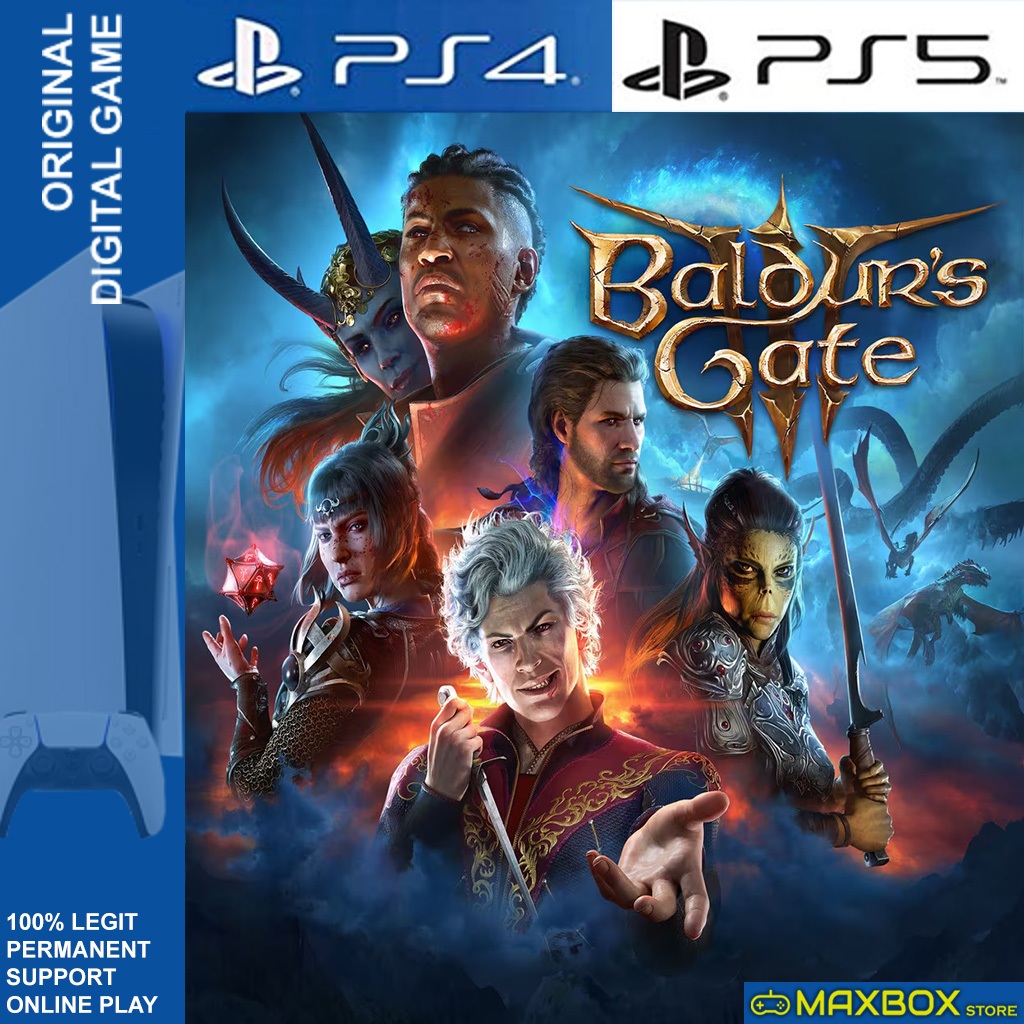 Jual Baldur's Gate 3 PS4 PS5 Original Game | Shopee Indonesia