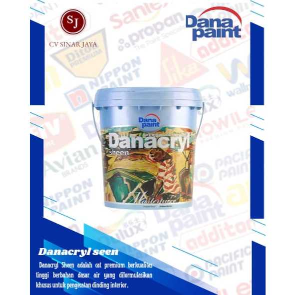 Jual Cat premium Interior Danacryl Sheen putih 20 liter | Shopee Indonesia
