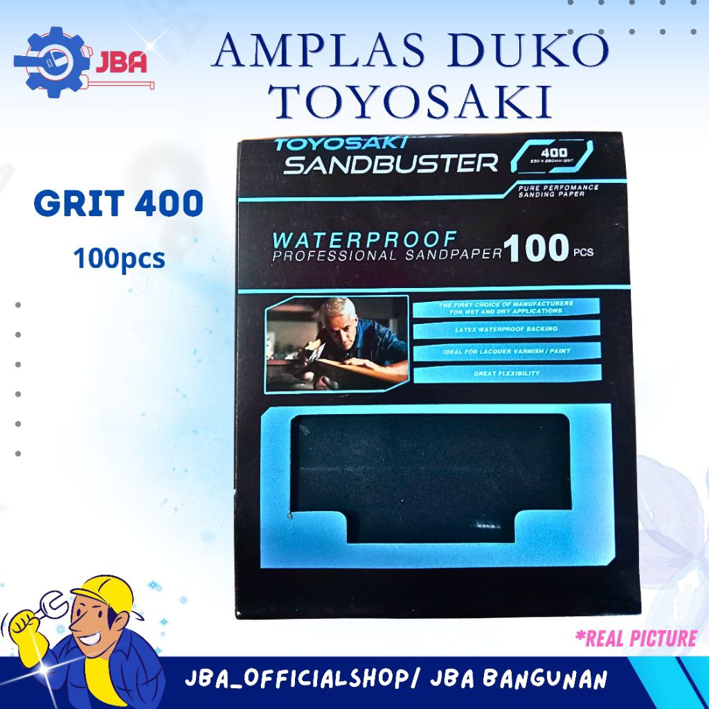 Jual Jual Amplas Duco Grit 400 / Amplas Grit 400 / Amplas lembar ...