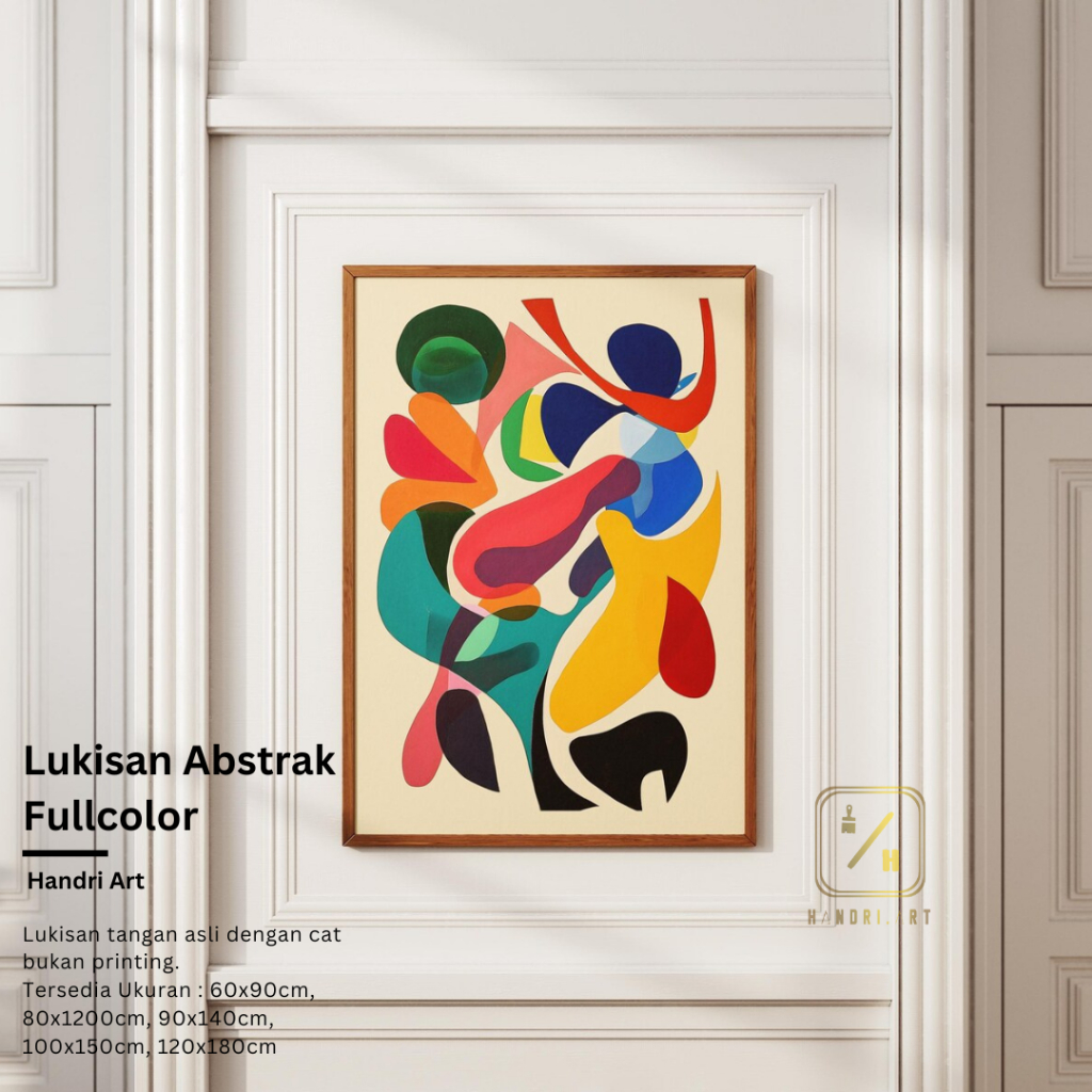 Jual HandriArt - Lukisan Abstrak Fullcolor | Lukisan Potrait | Lukisan ...
