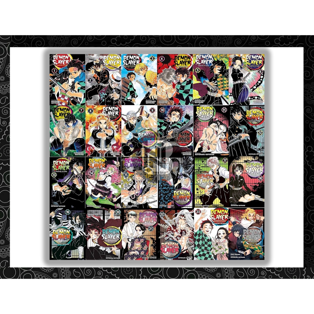Jual Komik Manga Demon Slayer Completed, 23 Books Series (English ...