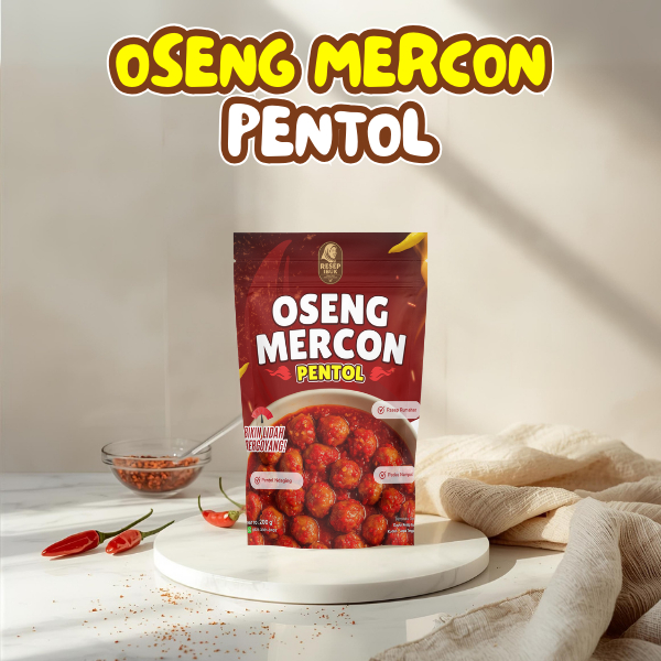 Jual Oseng Mercon Pentol oleh Resep Ibuk - 200 gram, Pedas, Nikmat ...