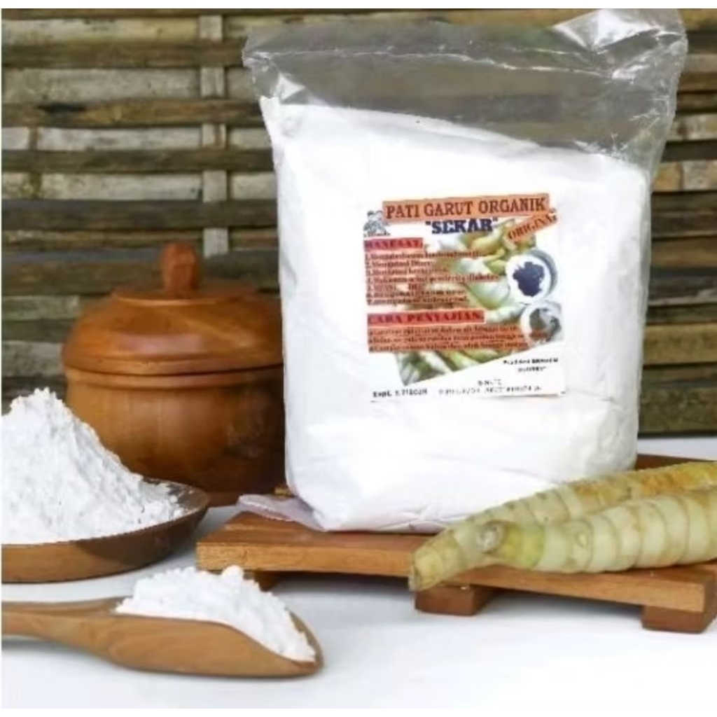Jual tepung pati garut 1kg ,arowwot original | Shopee Indonesia