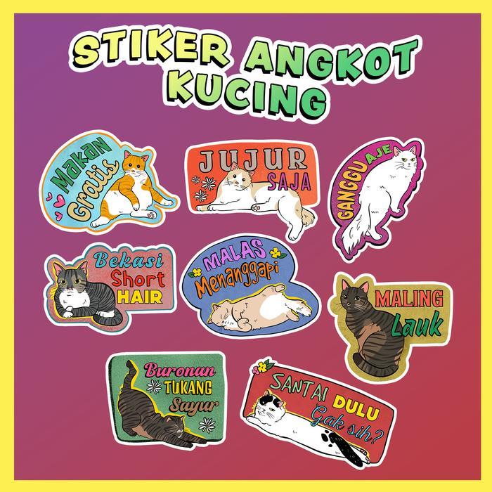 Jual Stiker Angkot Kucing | Shopee Indonesia
