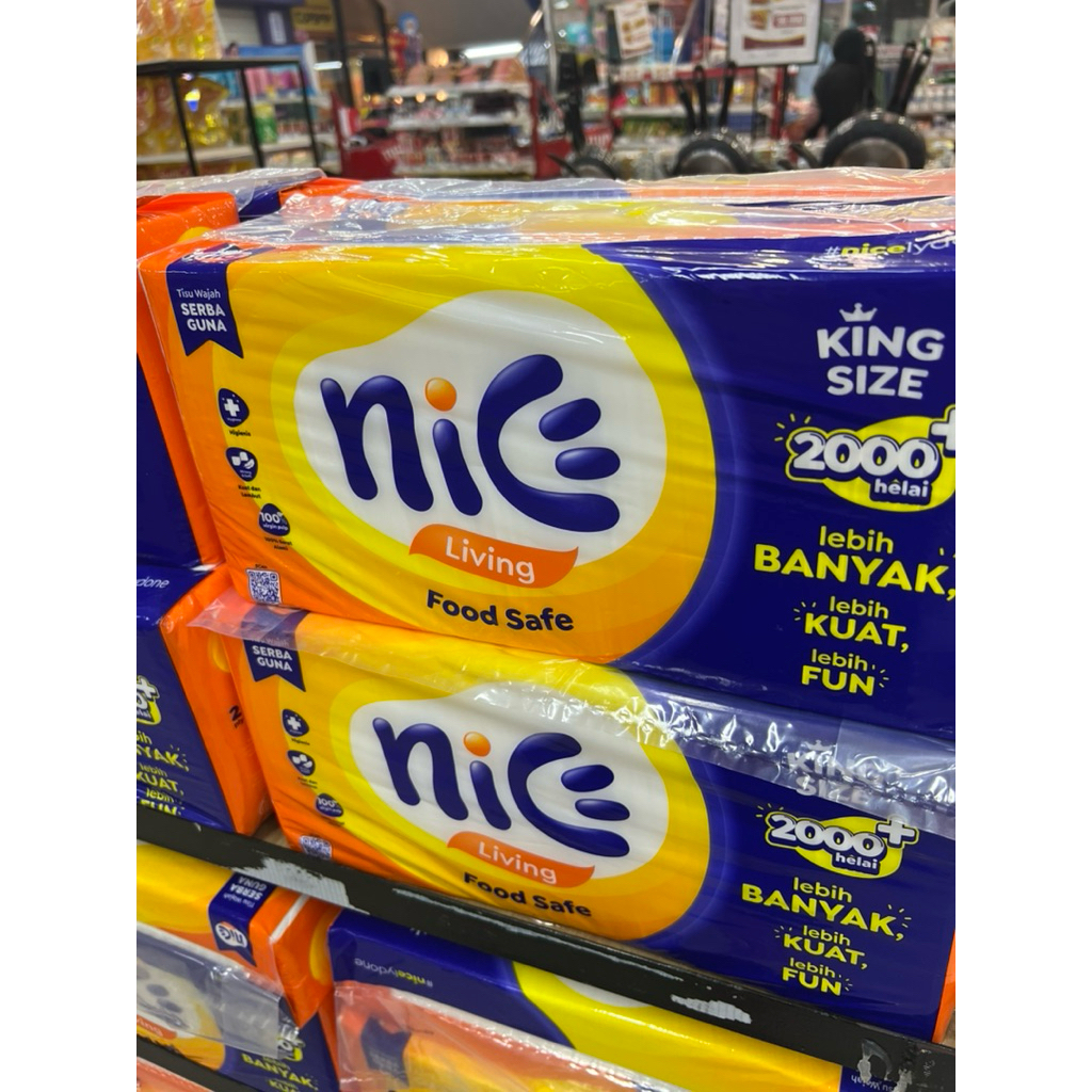 Jual TISU TISSUE NICE FACIAL 2ply 1000gram / KILOAN / 2000 helai ...