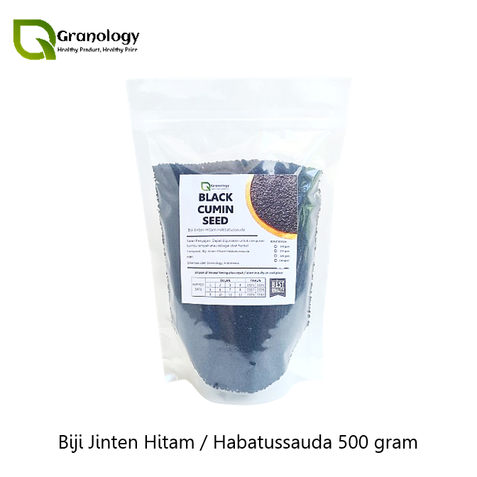 Jual Biji Jinten Hitam Habbatussauda / Black Cumin (500 gram) by ...