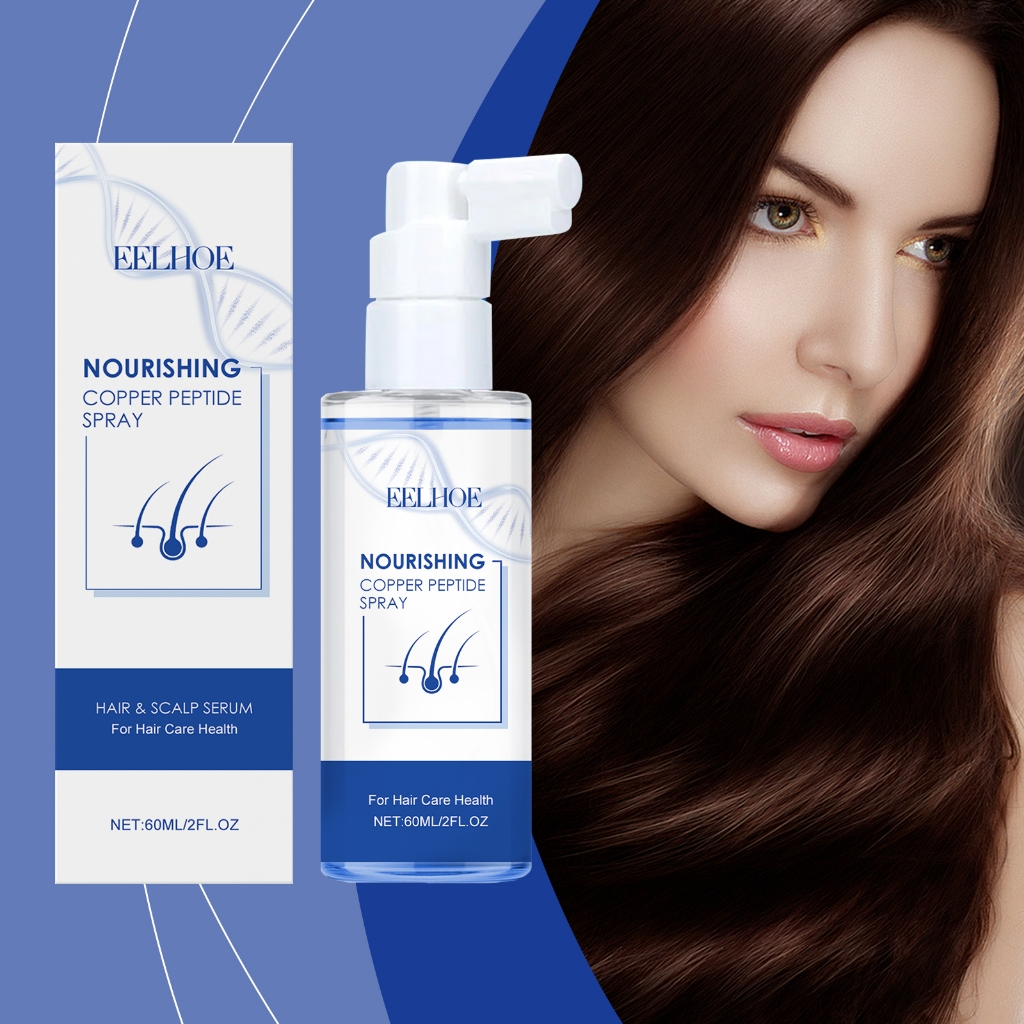 Jual EELHOE Hair Serum 60ml Shampoo Penumbuh Rambut Peptida Tembaga ...