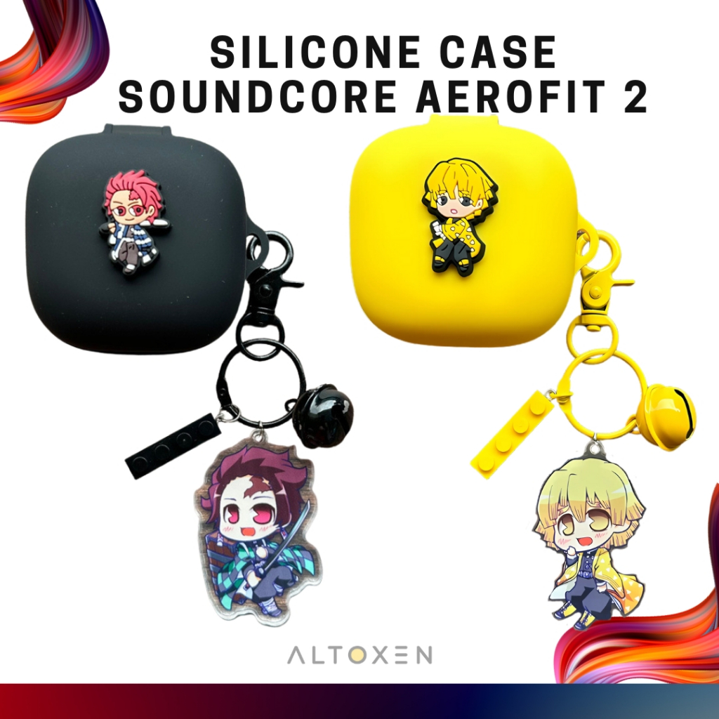 Jual Case for Soundcore AeroFit 2 Open-Ear Headphones Soft Protective ...