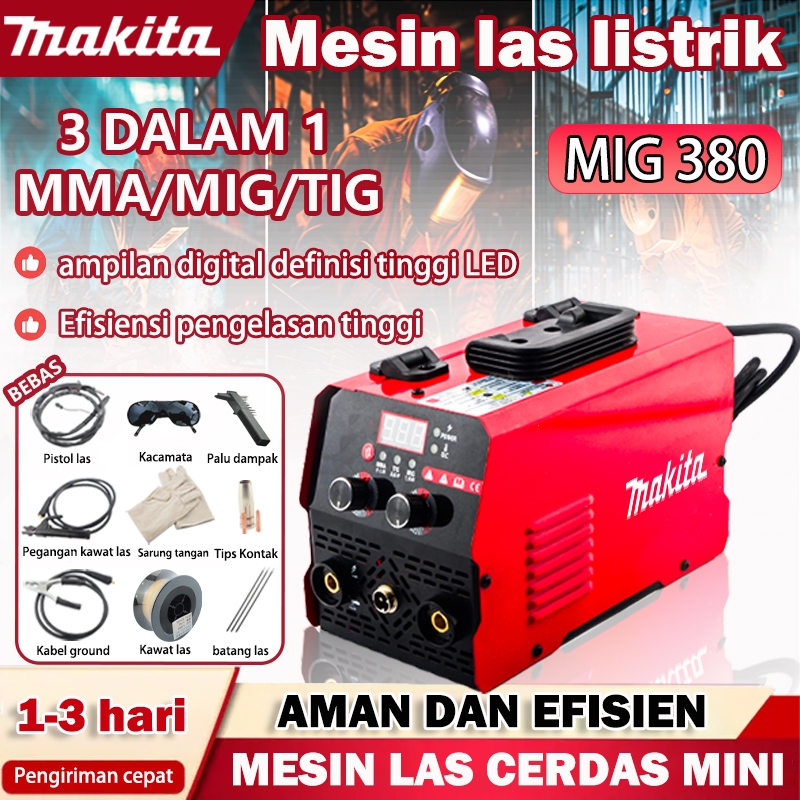 Jual MAKlTA Mesin Las Inverter 450W Mesin Las Listrik MMA-250 IGBT ...