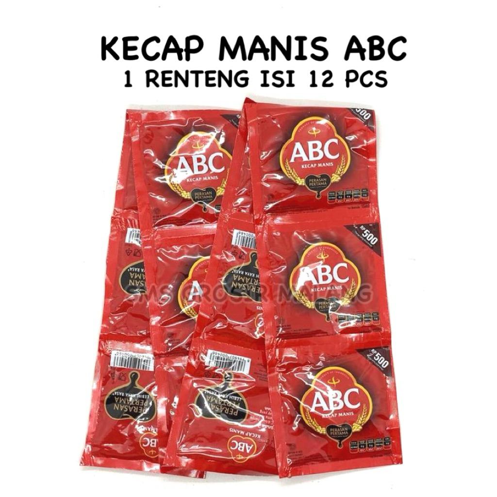 Jual KECAP MANIS ABC SASET / KECAP ABC RENTENG / KECAP MANIS SASET / 1 ...