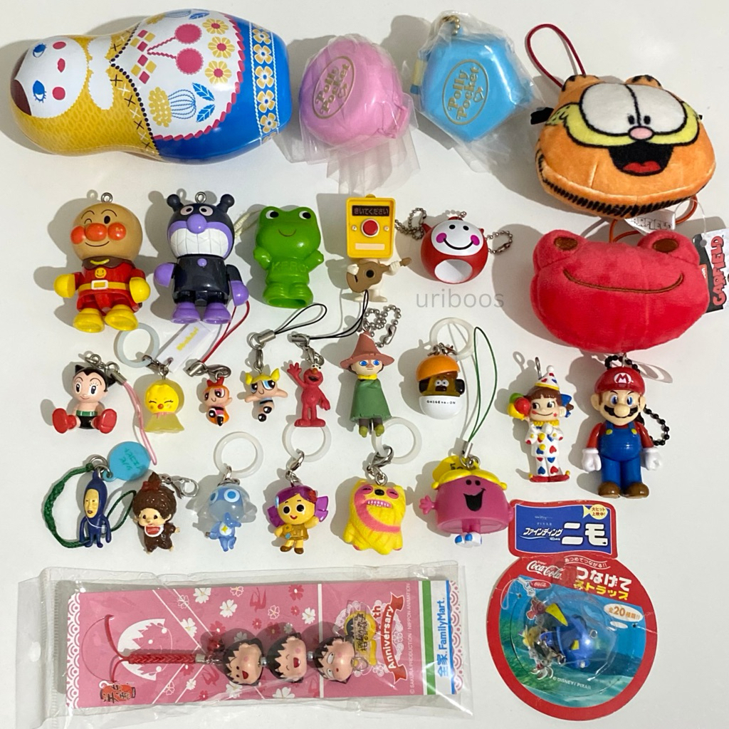 Jual (ready) keychain keyring trinkets gotochi gacha gashapon plush ...