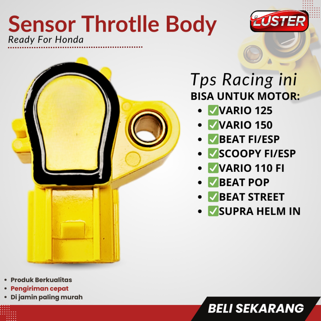 Jual TPS SENSOR VARIO 125/150 BEAT SCOOPY GENIO PCX BEAT DELUXE SENSOR ...