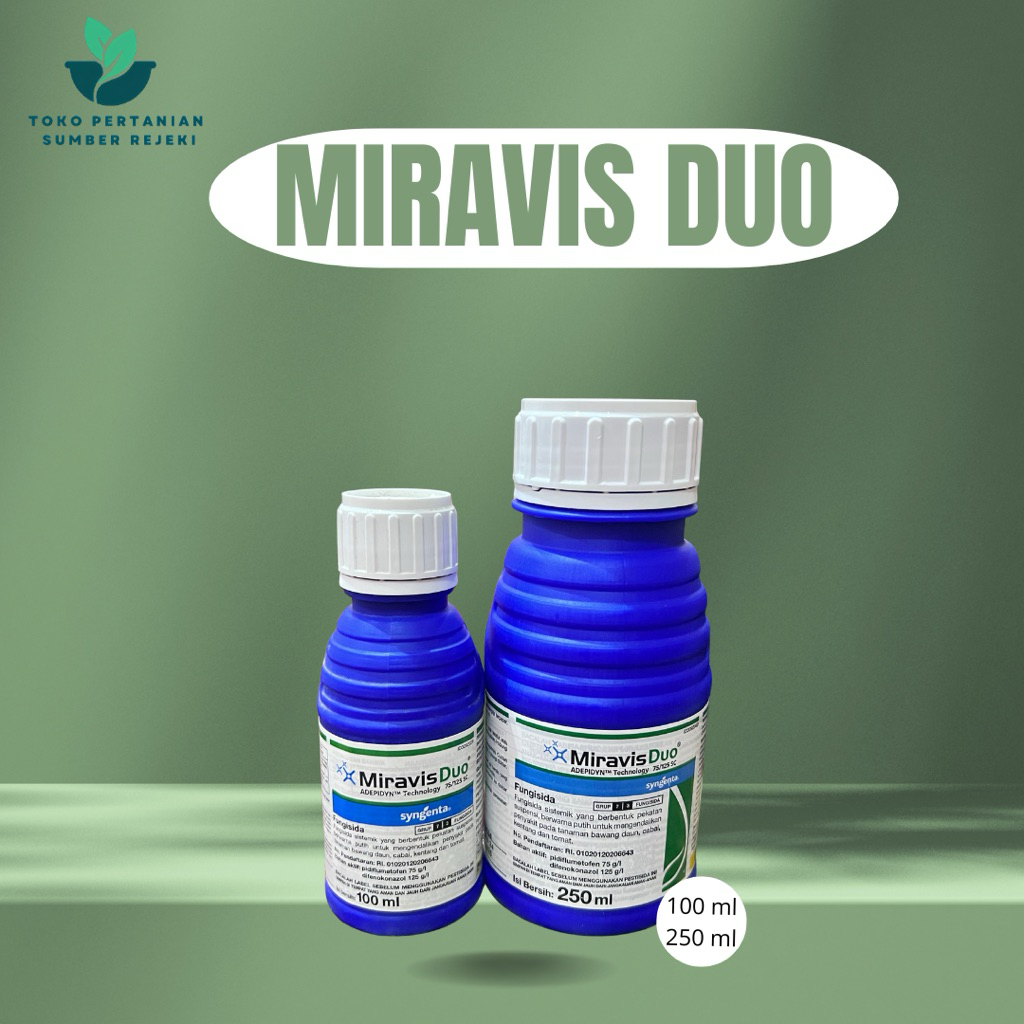 Jual FUNGISIDA MIRAVIS DUO 75/125 SC 100 ML DAN 250 ML | Shopee Indonesia
