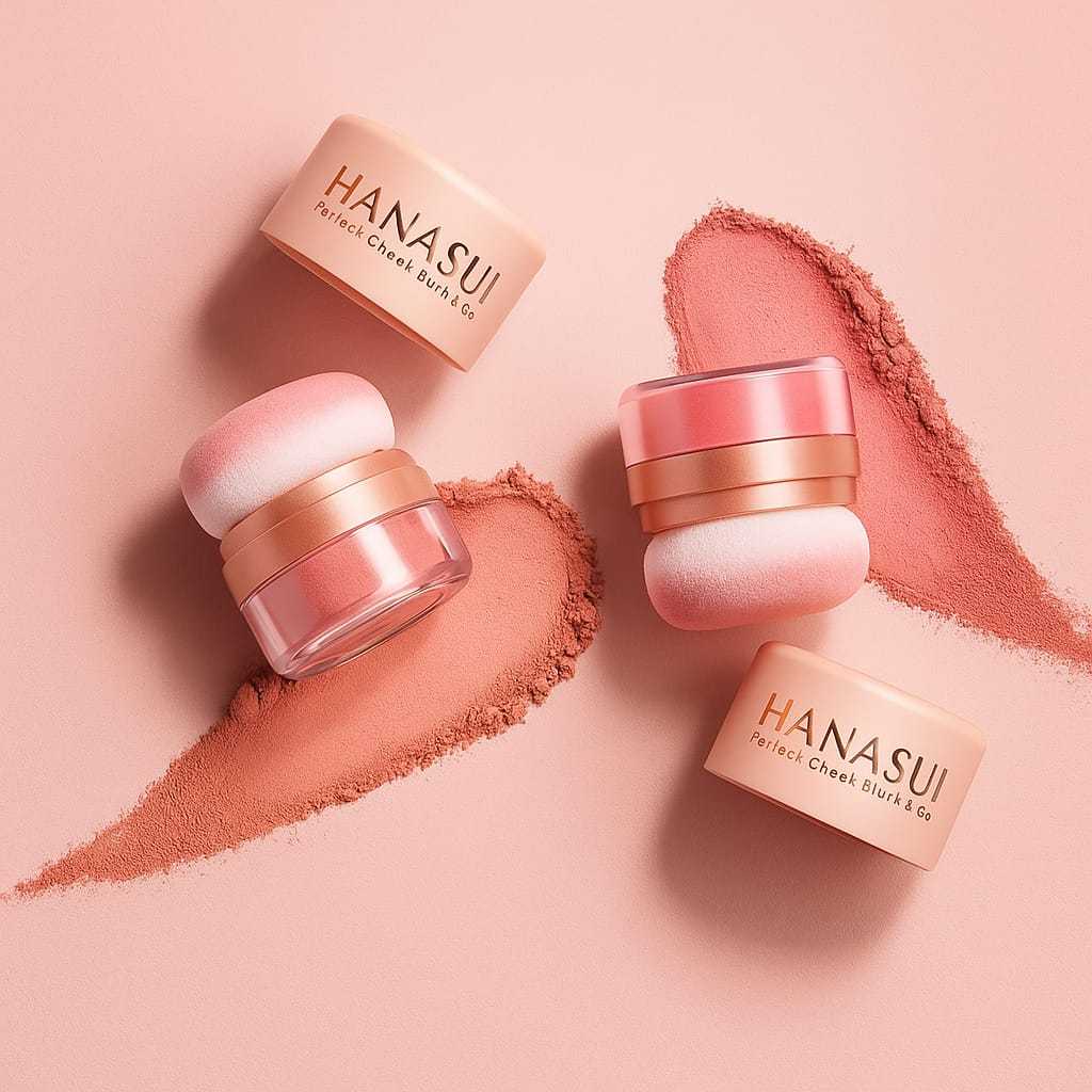 Jual HANASUI Perfect Cheek Blush & Go || Powder Blush On 2.5gr ...