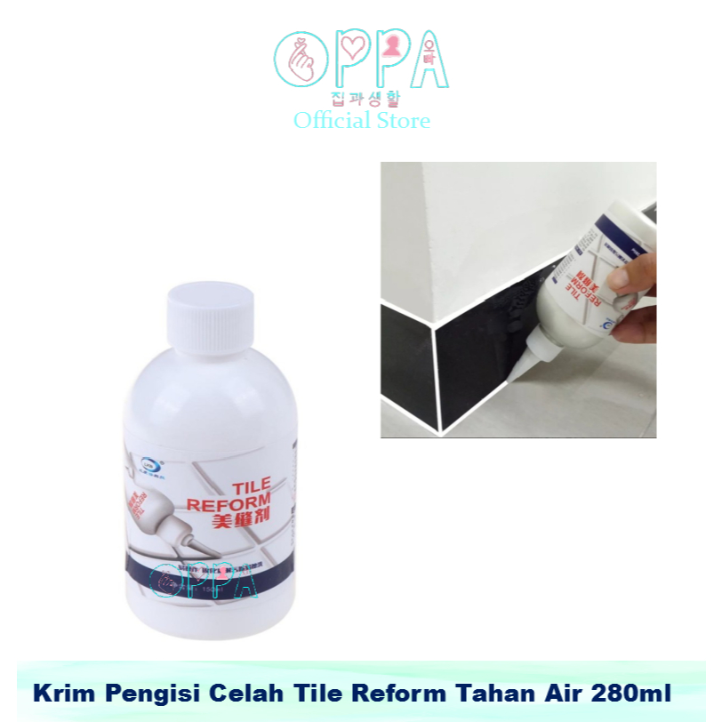 Jual OPPA - Krim Pengisi Celah Nat Lantai Keramik Anti Jamur Tile ...