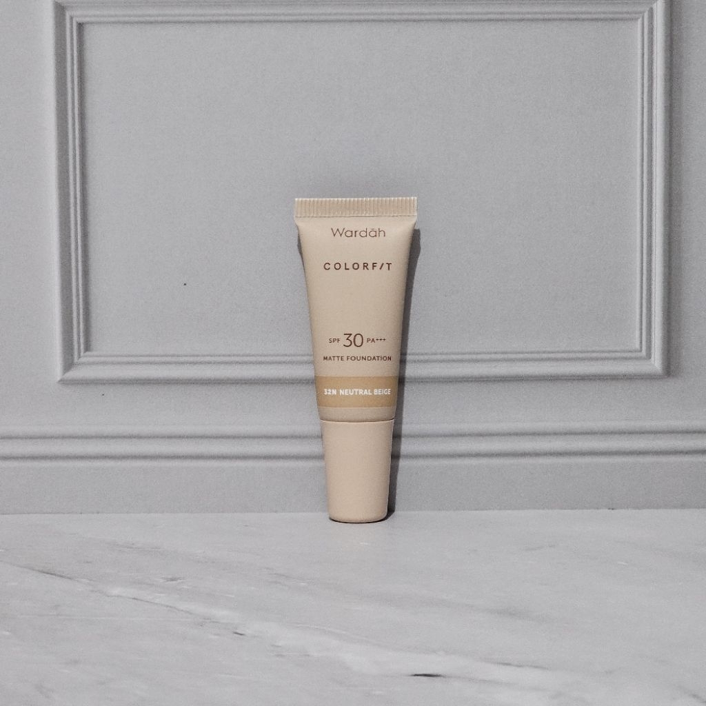 Jual Wardah Colorfit Matte Foundation 32N Neutral Beige 5ml | Shopee ...