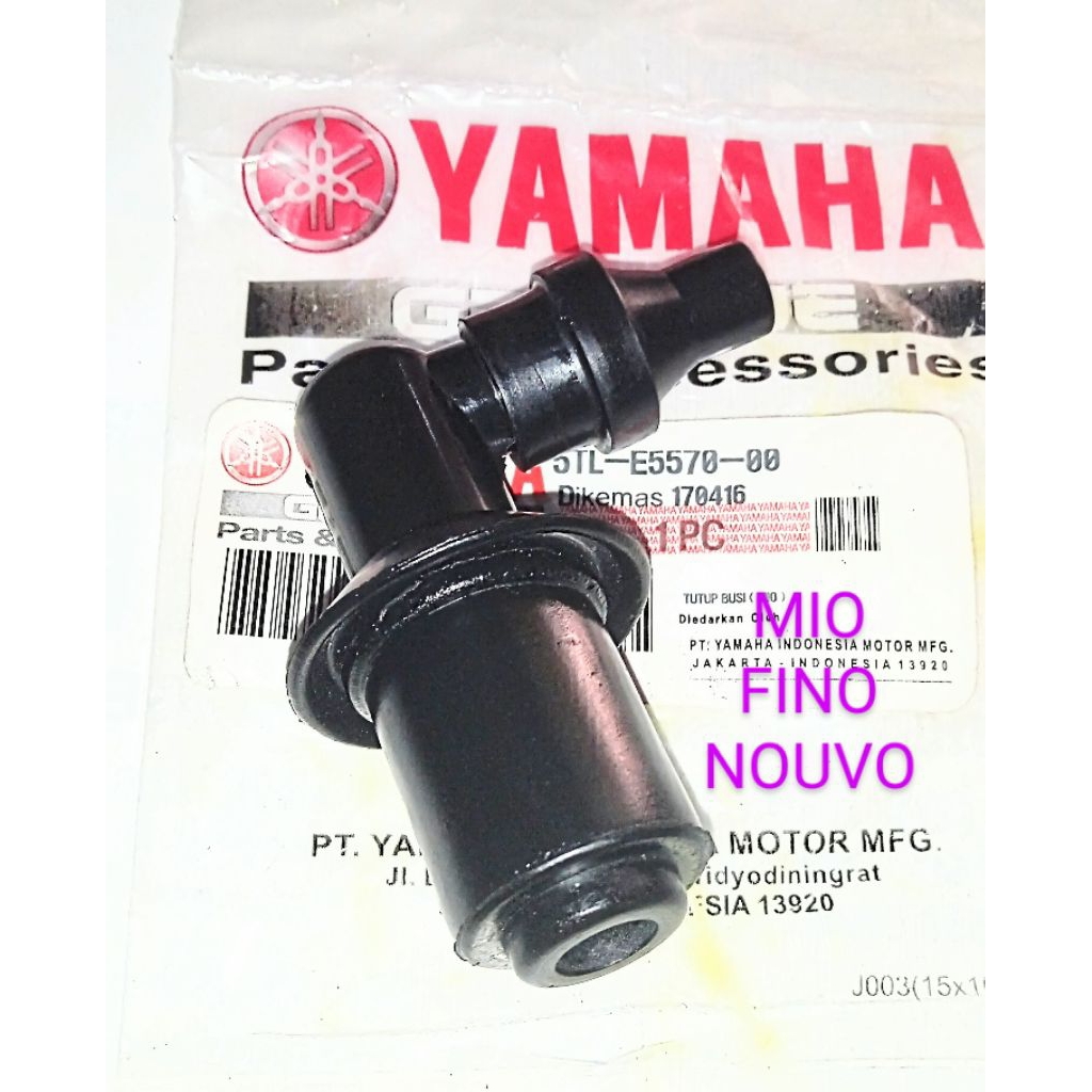 Jual tutup busi cop busi cangklong busi yamaha mio fino nouvo | Shopee ...