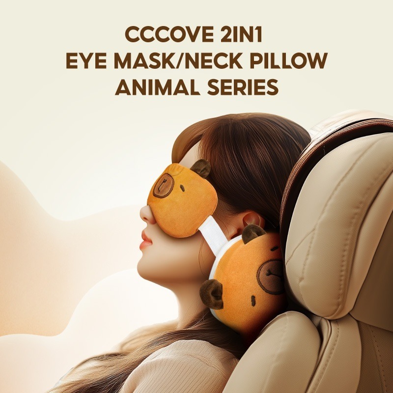 Jual OHSOME - CCCOVE 2in1 Eye Mask/Covers Neck Pillow Masker Penutup ...