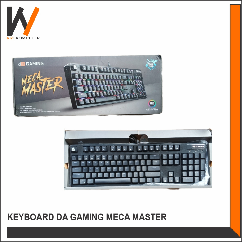 Jual KEYBOARD MECHANICAL DA MECA MASTER FULLSIZE NORMAL & FULLSET ...