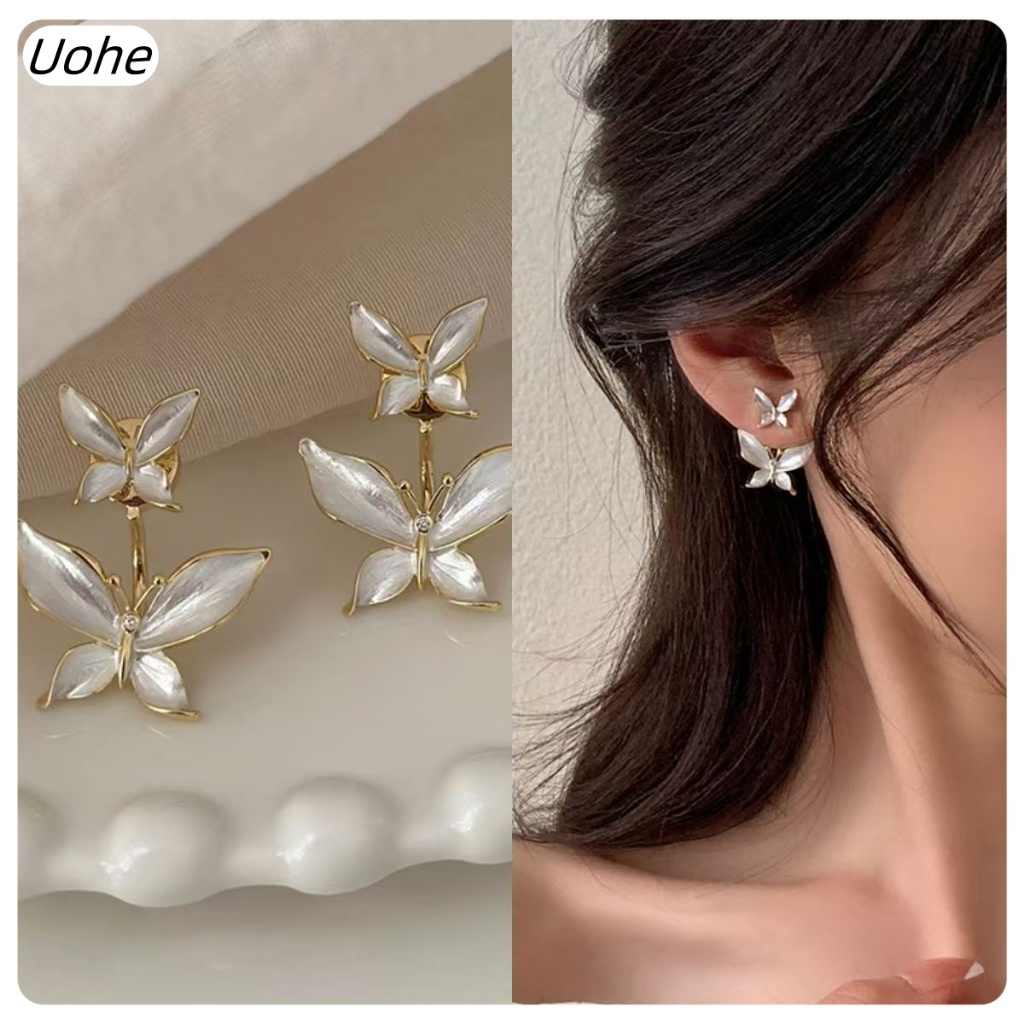Jual (READY&ORI) Uohe Pucigo Anting Korea's Trendy niche Design Sense ...