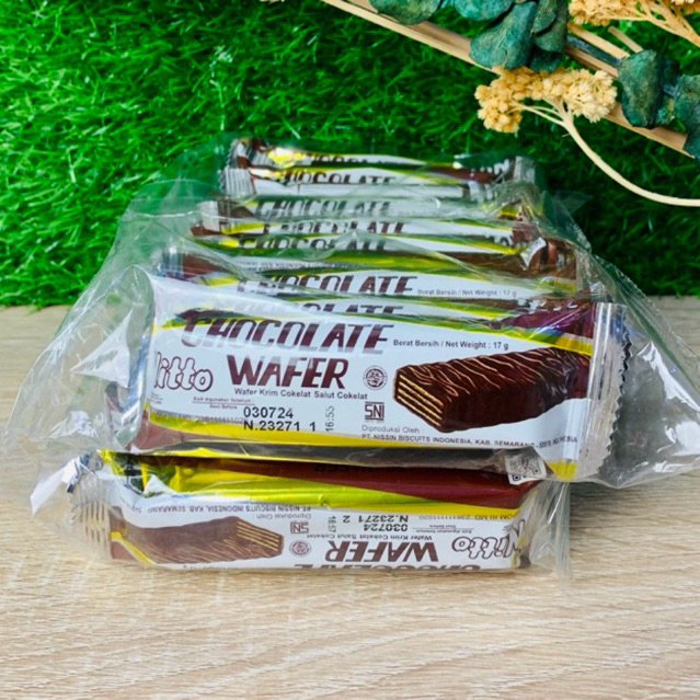 Jual NITTO WAFER COKLAT ( 10 pcs ) | Shopee Indonesia