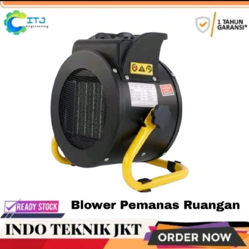 Jual Blower Pemanas Ruangan Elektrik 3000W Portable Fan Heater 3Kw 220V ...