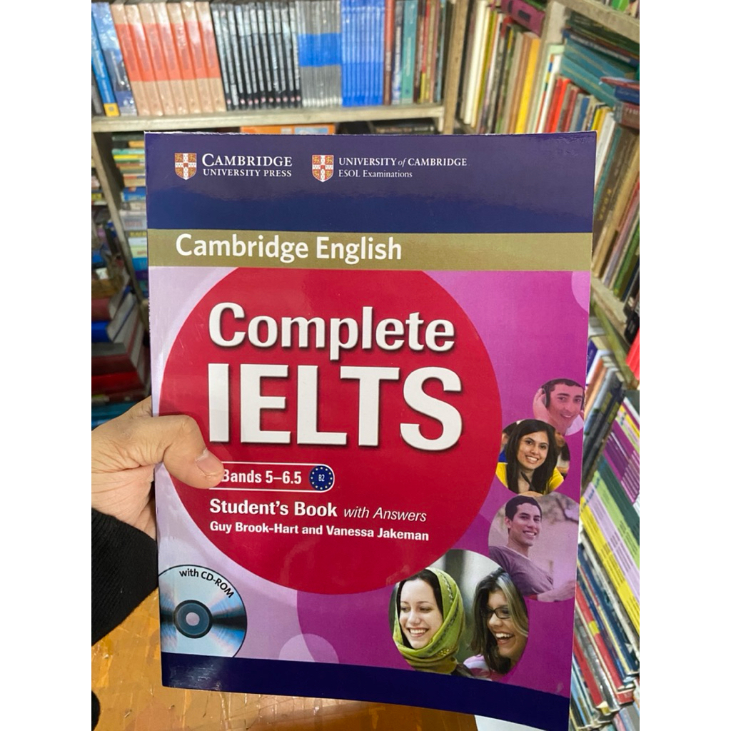 Jual BUKU CAMBRIDGE COMPLETE IELTS Bands5-6.5 STUDENT'S BOOK with ...