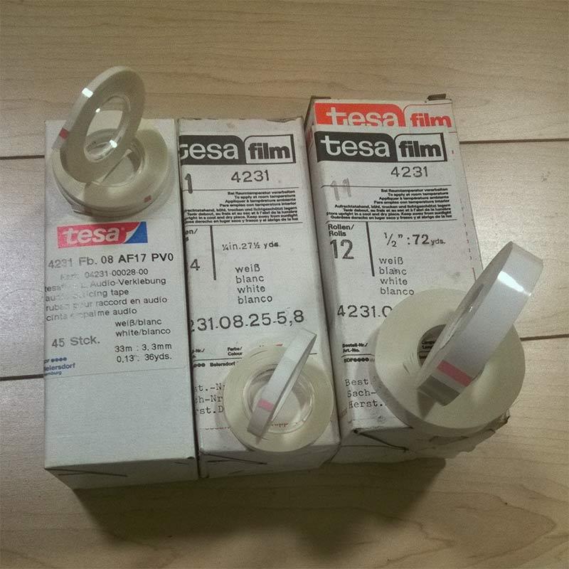 Jual TESA SPLICING TAPE, 1/4"( 12,7 mm ), 25 METER | Shopee Indonesia