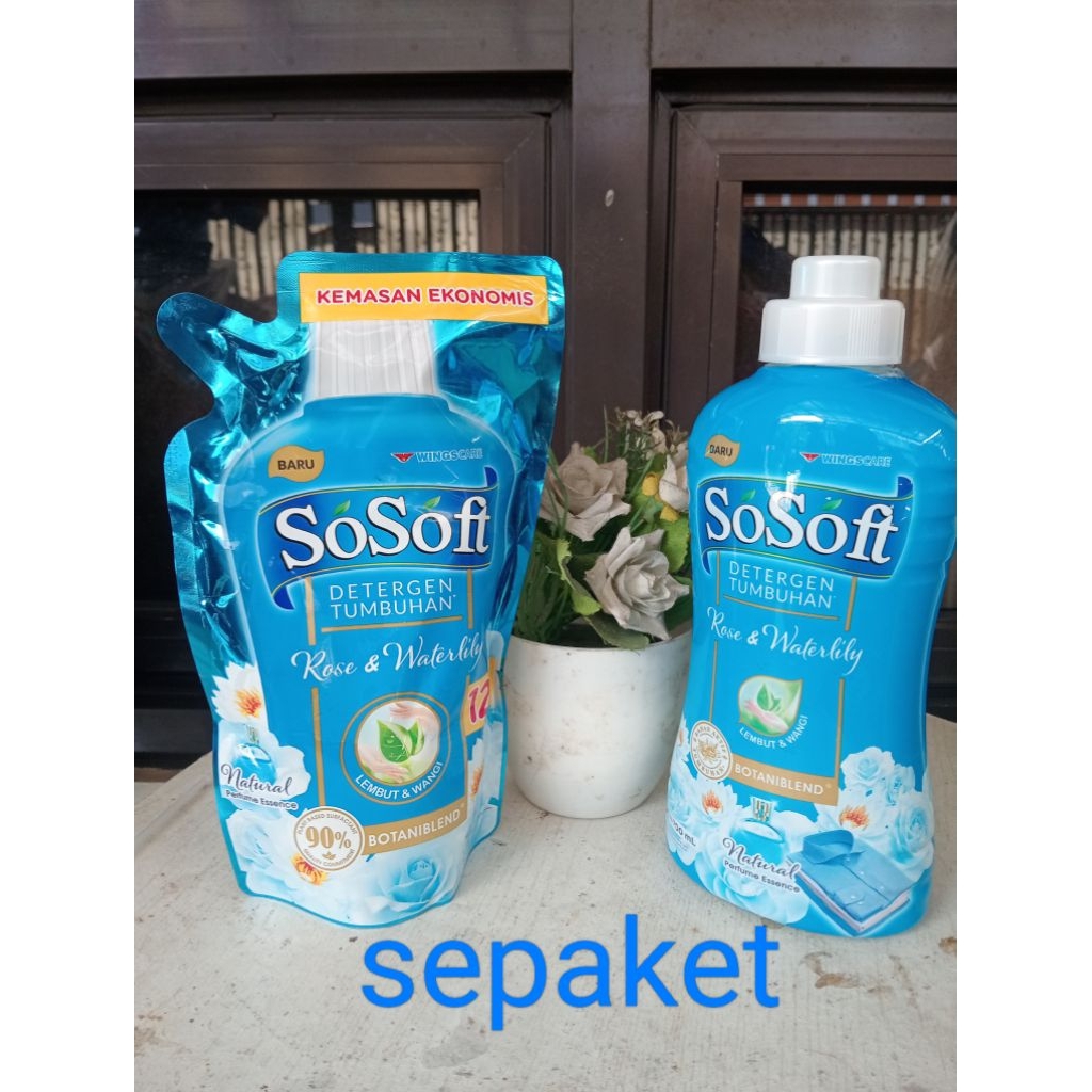 Jual Gentle Gen botol 700ml/ SOSOFT Detergen 700ml /Detergent Gentle ...