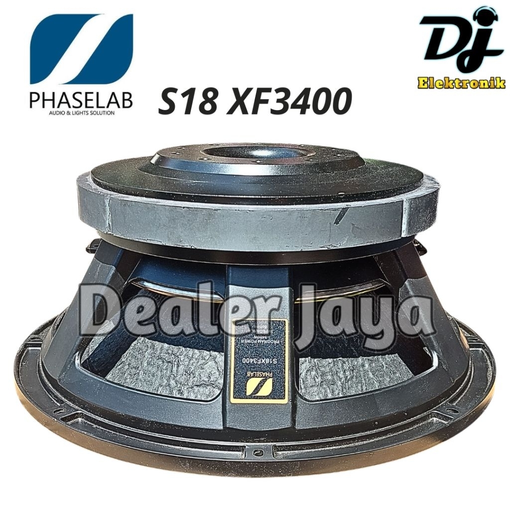 Jual Speaker Komponen Phaselab S18 XF 3400 / S18 XF3400 / S18XF3400 ...