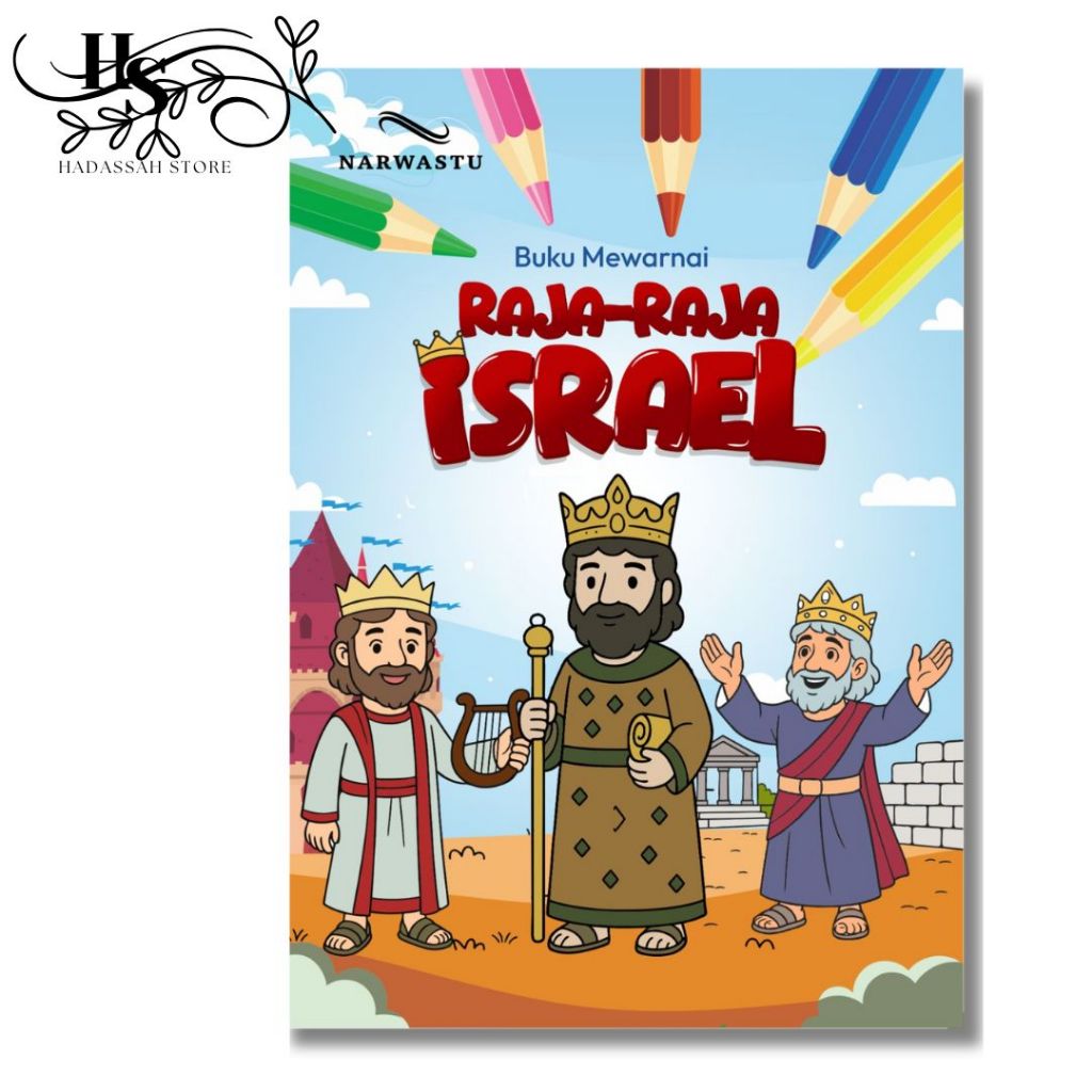 Jual Toko Hadassah Store - Buku Mewarnai Raja-raja Israel | Shopee ...