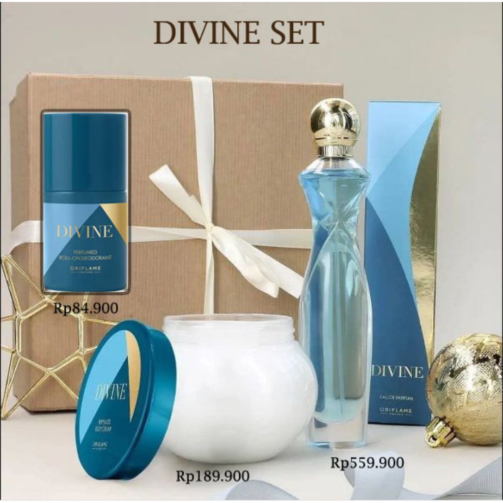 Jual DIVINE COLECTION ( PARFUM, BODY CREAM & DEODORANT) | Shopee Indonesia